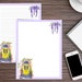 Printable Stationery Paper Set: Door Designs, Lined & Blank (digital ...