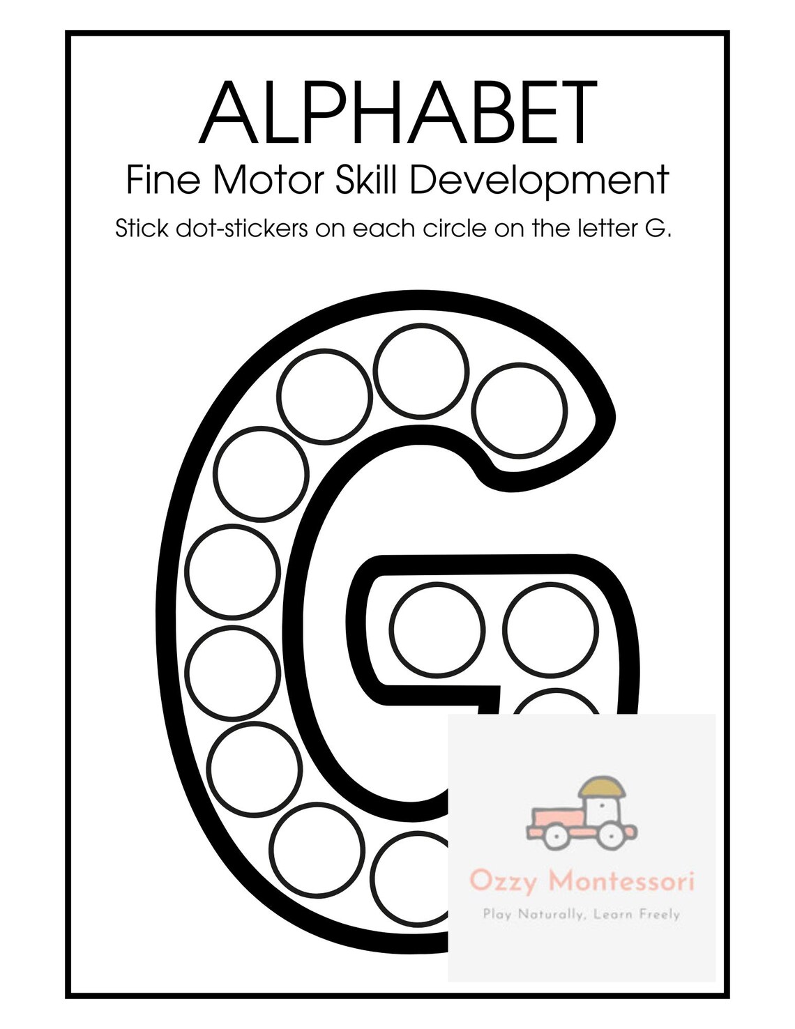 Alphabet Fine Motor Skill Development - Alphabet Dot Marker Pages ...
