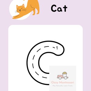 26 Letter Tracing Activities - Uppercase Series - ABC Animals Letter ...