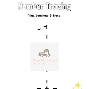 Tracing Number - From 1 to 20 Tracing Number - Fine Motor - DIGITAL ...