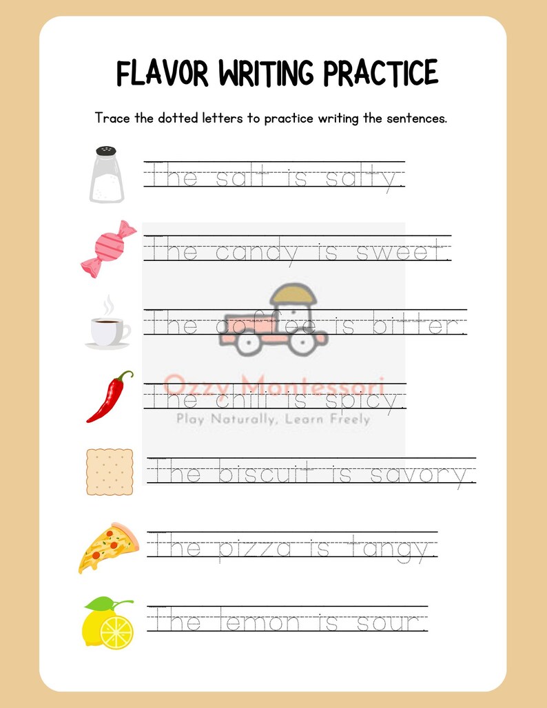 Grade 1 Writing Practice - Etsy