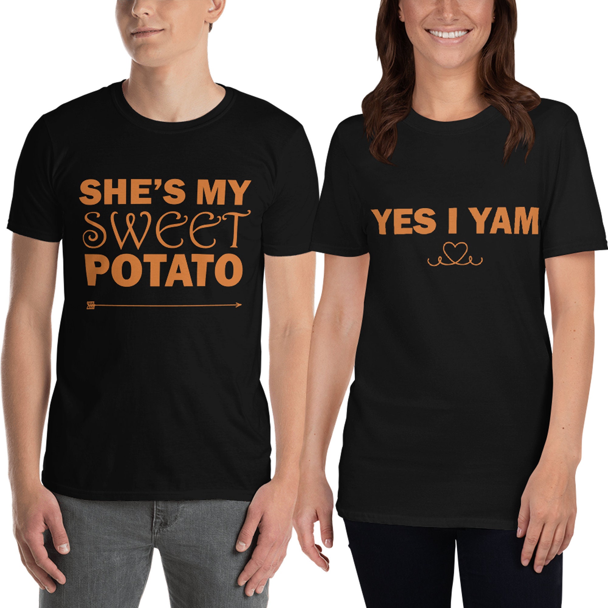 Shes My Sweet Potato Yes I Yam Couples Shirt Couples Etsy