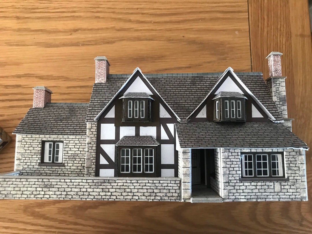 Metcalfe 00 Gauge Built Town End Cottage - Etsy