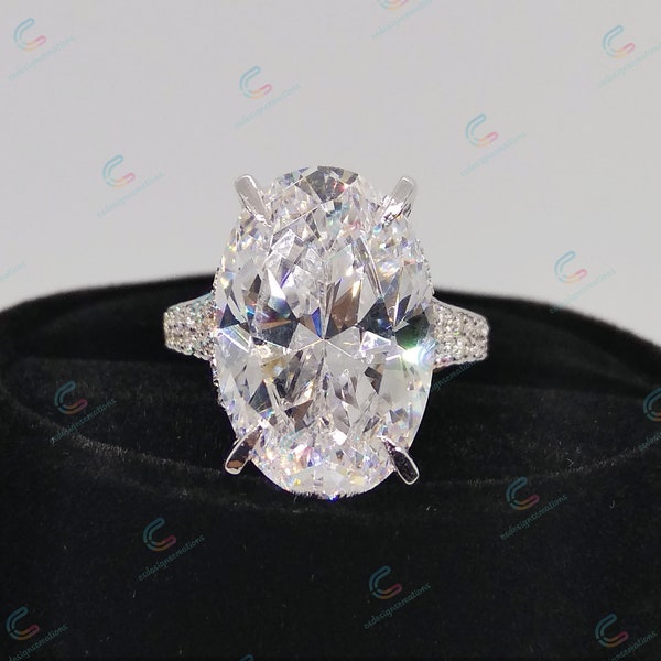 Oval Cocktail Ring - Etsy