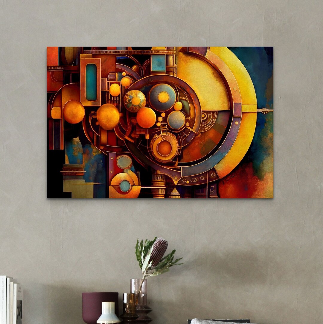 Run the Engine, Canvas Art Print, Original Art by Jirka Svetlik - Etsy