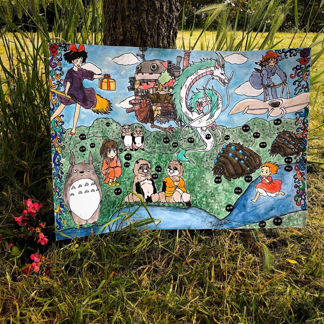 Board A3 Ghibli - Etsy