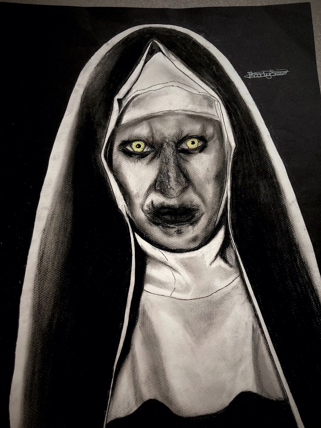Valak drawing - Etsy