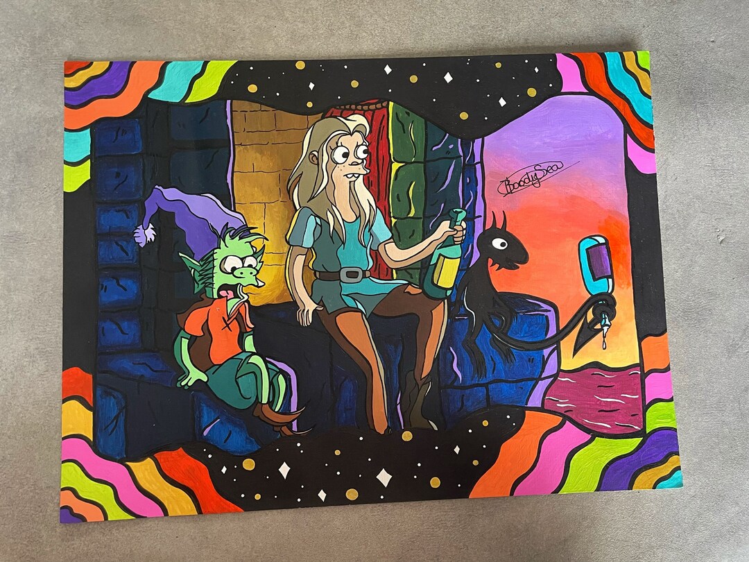 Disenchanted - Painting. - Etsy