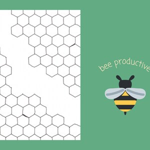 Honeycomb Tracker, Habit Tracker, Goal Tracker, Progress Chart, Goal ...