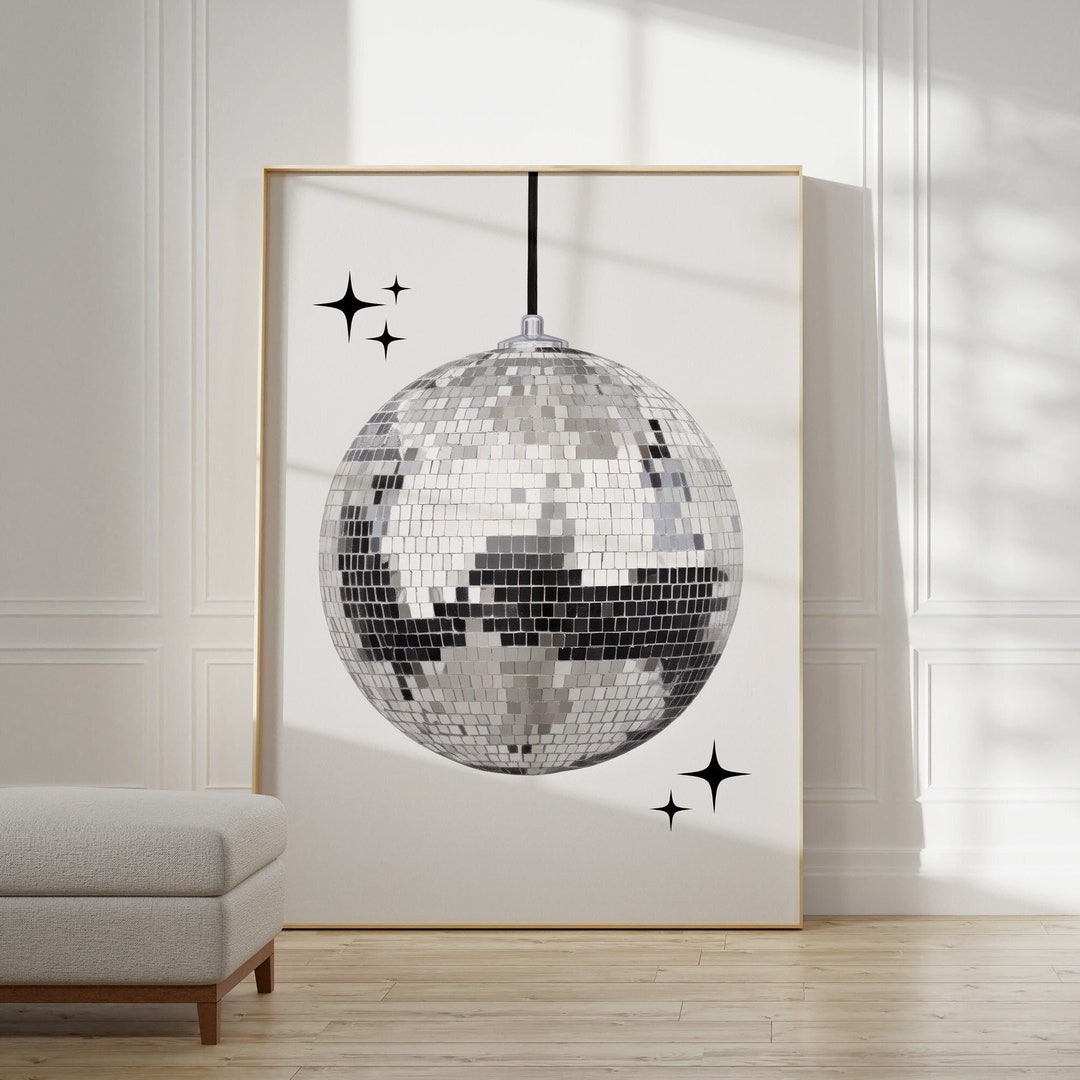 Disco Ball Wall Art