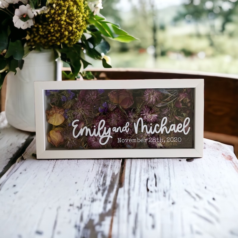 Wedding Shadow Box - Etsy