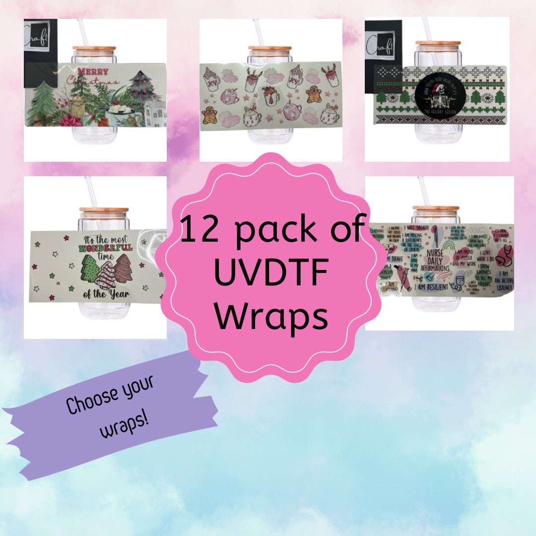 UVDTF Tumbler Wraps Bundle - Etsy