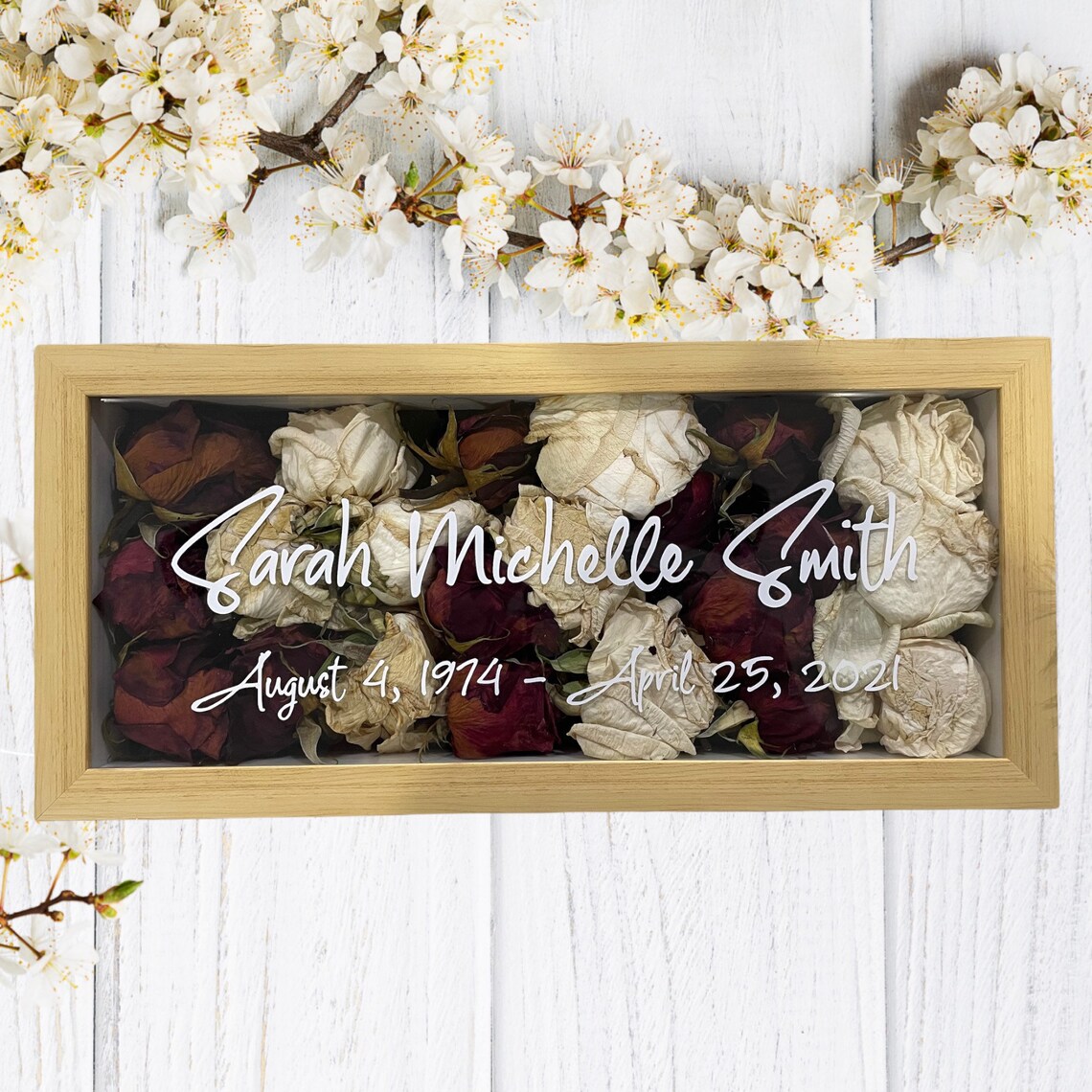 Memorial Shadow Box | Etsy