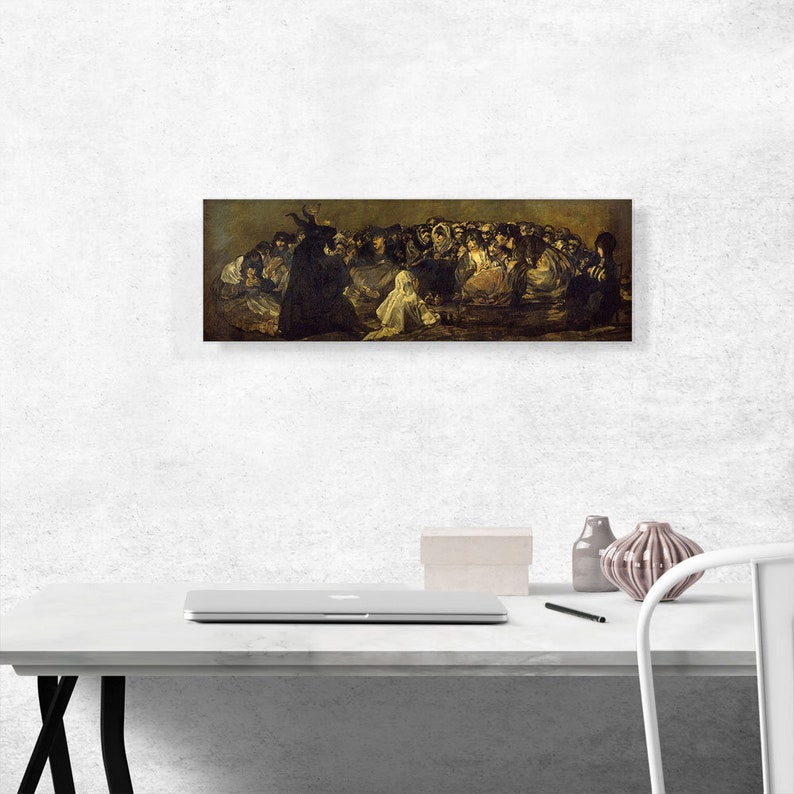 ARTCANVAS the Great He-goat 1823 by Francisco De Goya Canvas Art Print ...