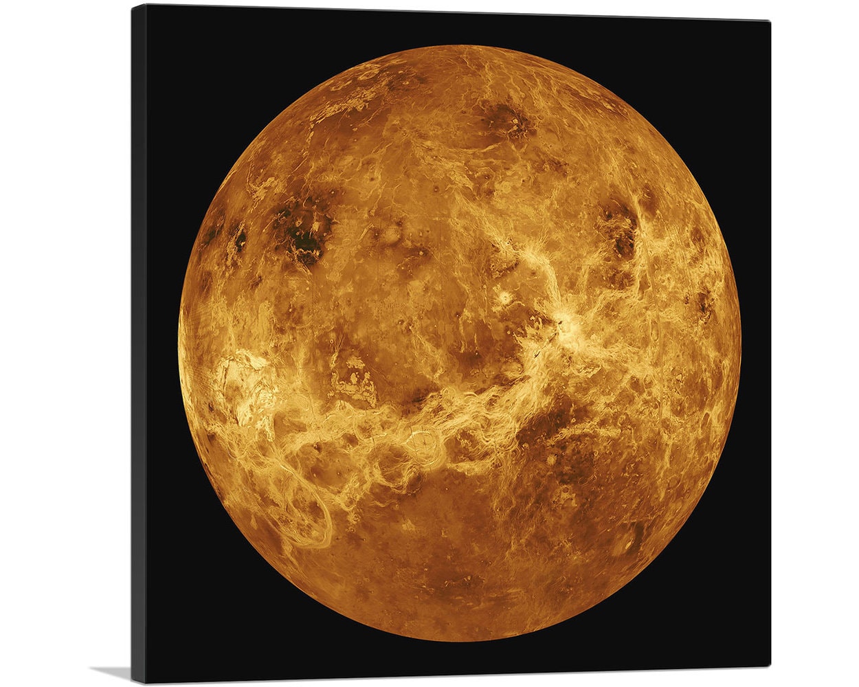 Styrofoam Planet Venus