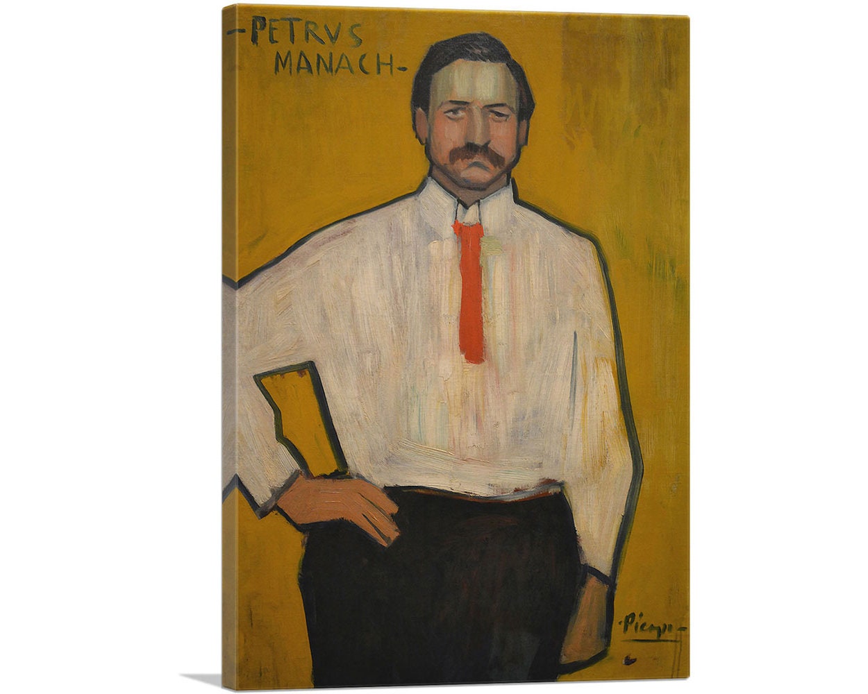 ARTCANVAS Pedro Manach 1901 by Pablo Picasso Canvas Art Print - Etsy