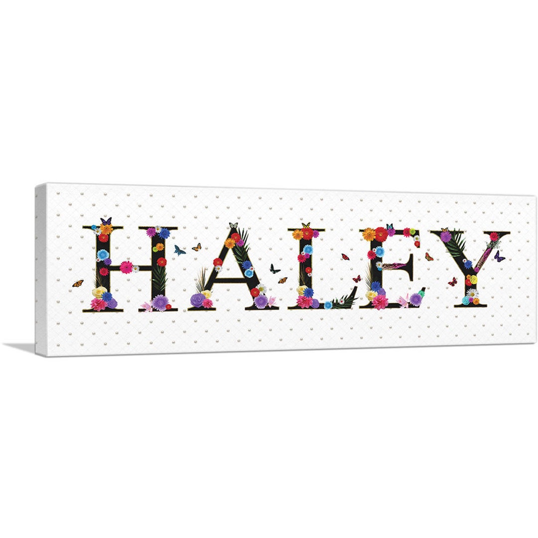 Haley Name Art