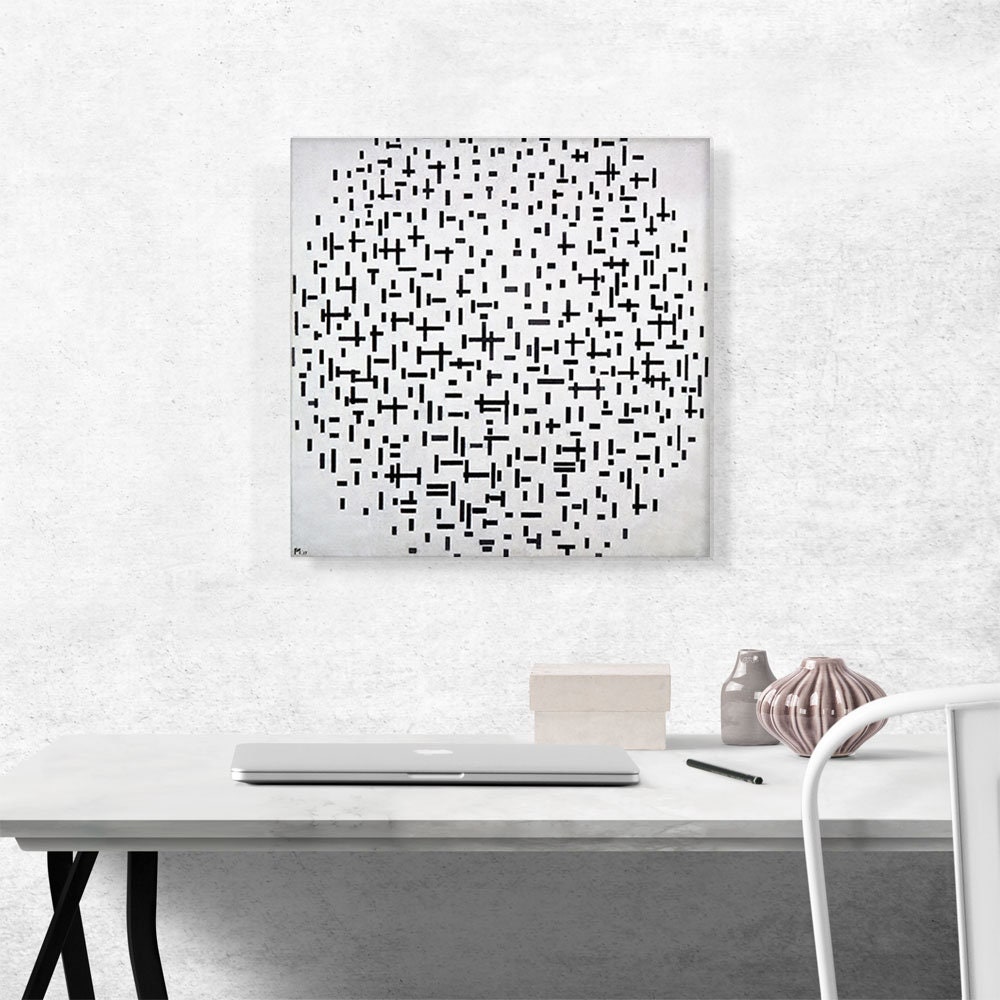 ARTCANVAS Composition 1917 by Piet Mondrian Canvas Art Print - Etsy