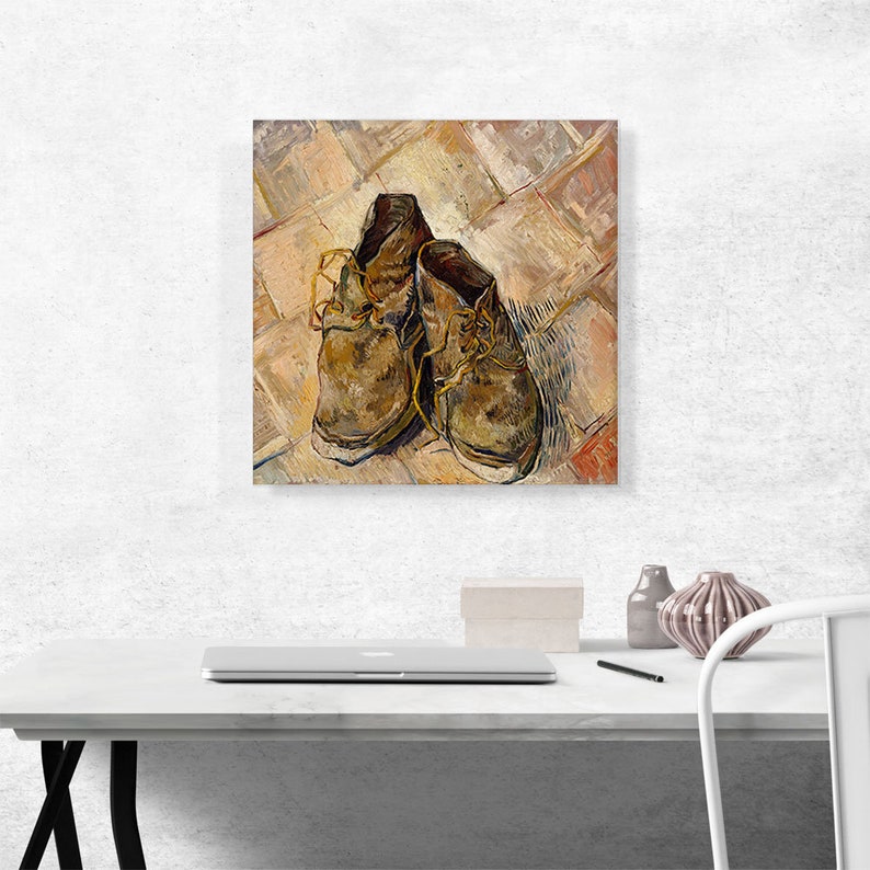 ARTCANVAS Shoes 1888 by Vincent Van Gogh Canvas Art Print | Etsy