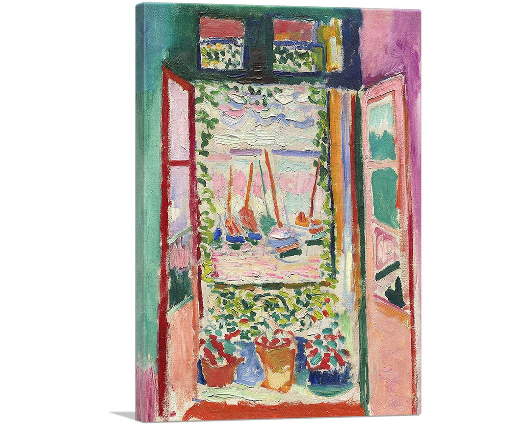 ARTCANVAS Open Window Collioure 1905 by Henri Matisse Canvas - Etsy