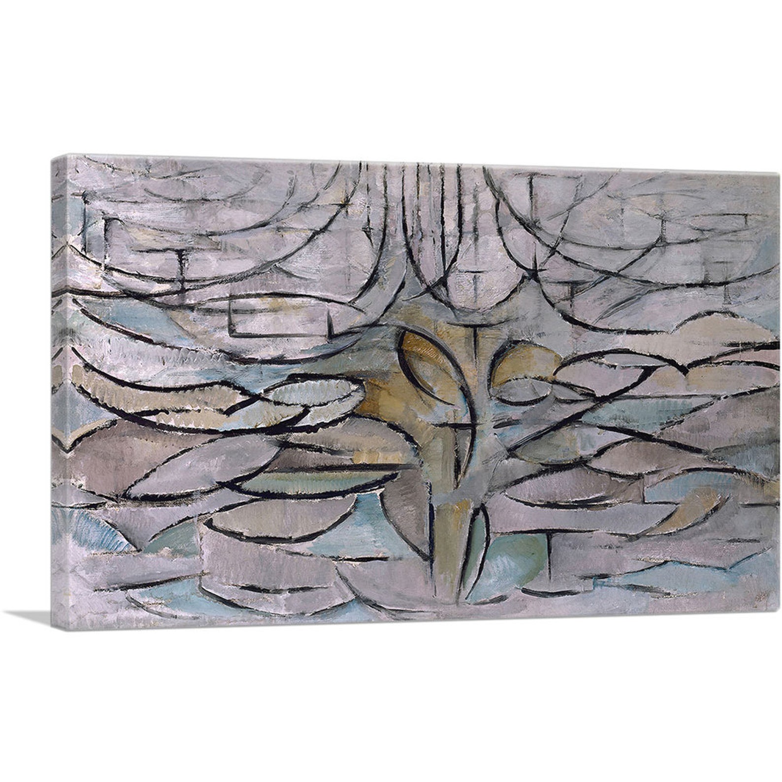 ARTCANVAS Blossoming Apple Tree 1912 by Piet Mondrian Canvas Art Print ...