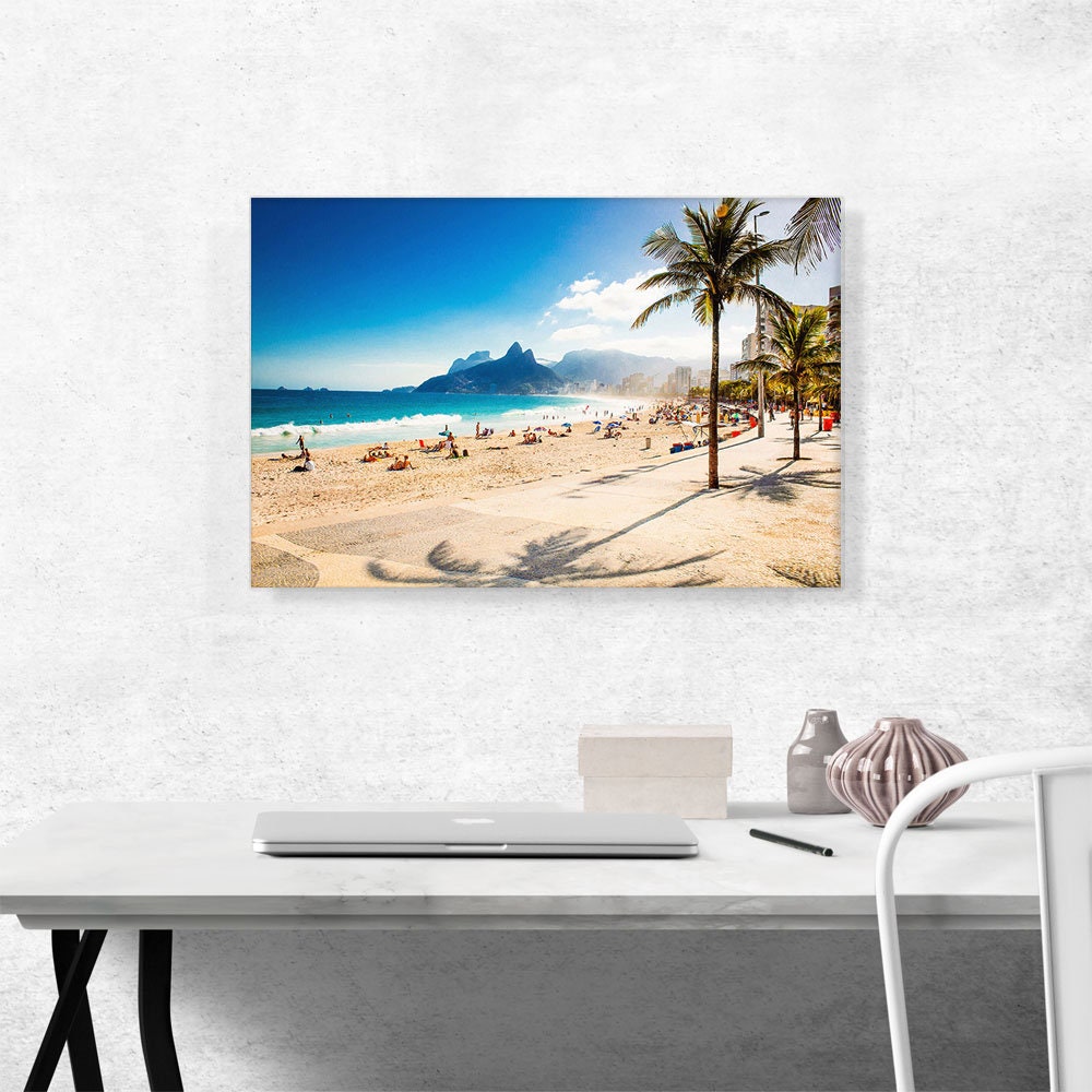 ARTCANVAS Mexican Beach Palm Trees Vacation Resort Canvas Art - Etsy