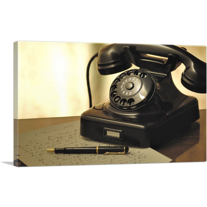 Telephone Print - Etsy