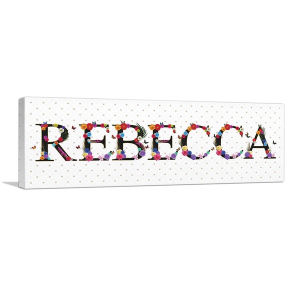 Rebecca Name Art