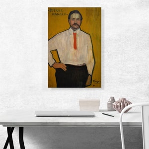 ARTCANVAS Pedro Manach 1901 by Pablo Picasso Canvas Art Print 26"x18 ...