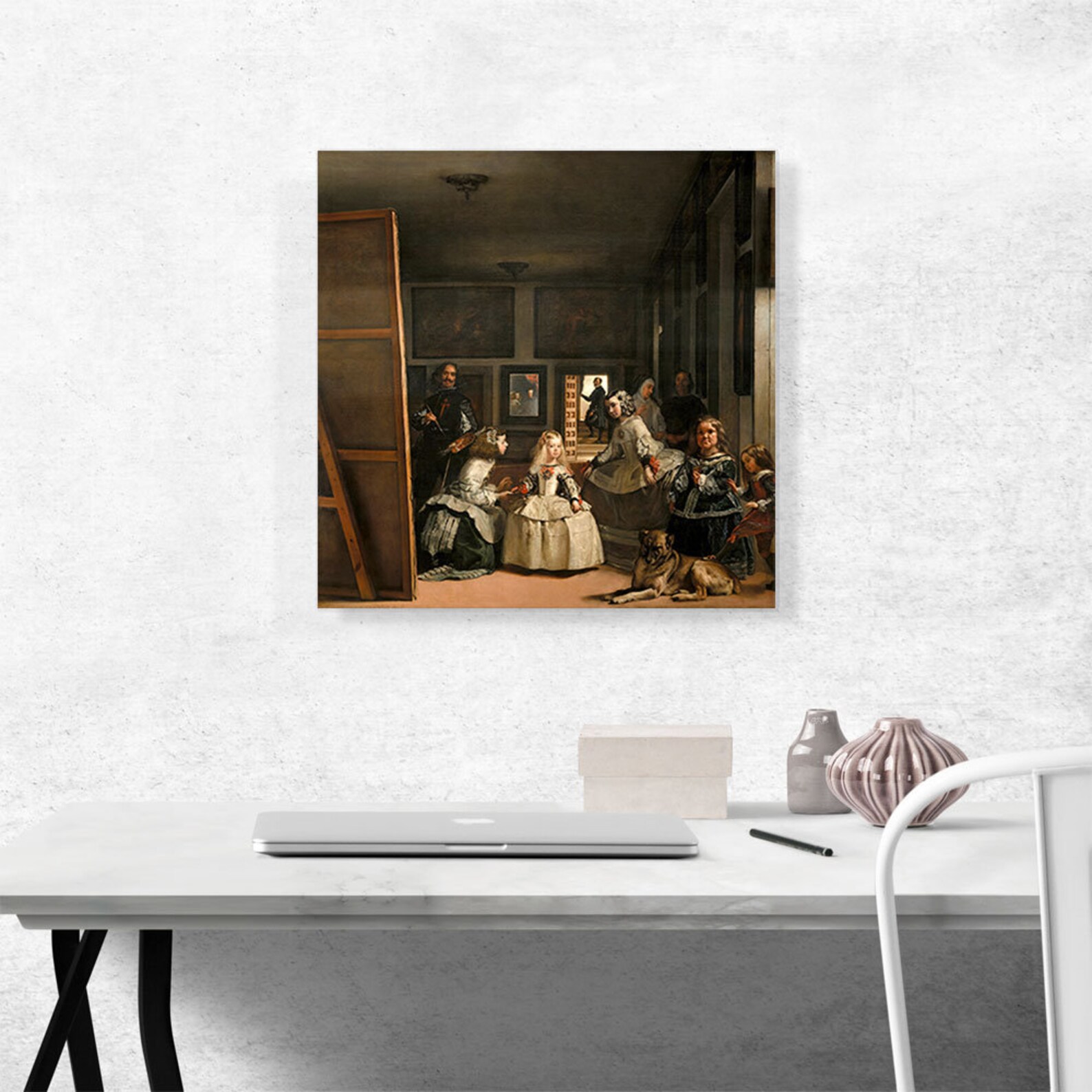 ARTCANVAS Las Meninas 1656 Canvas Art Print by Diego Velazquez - Etsy