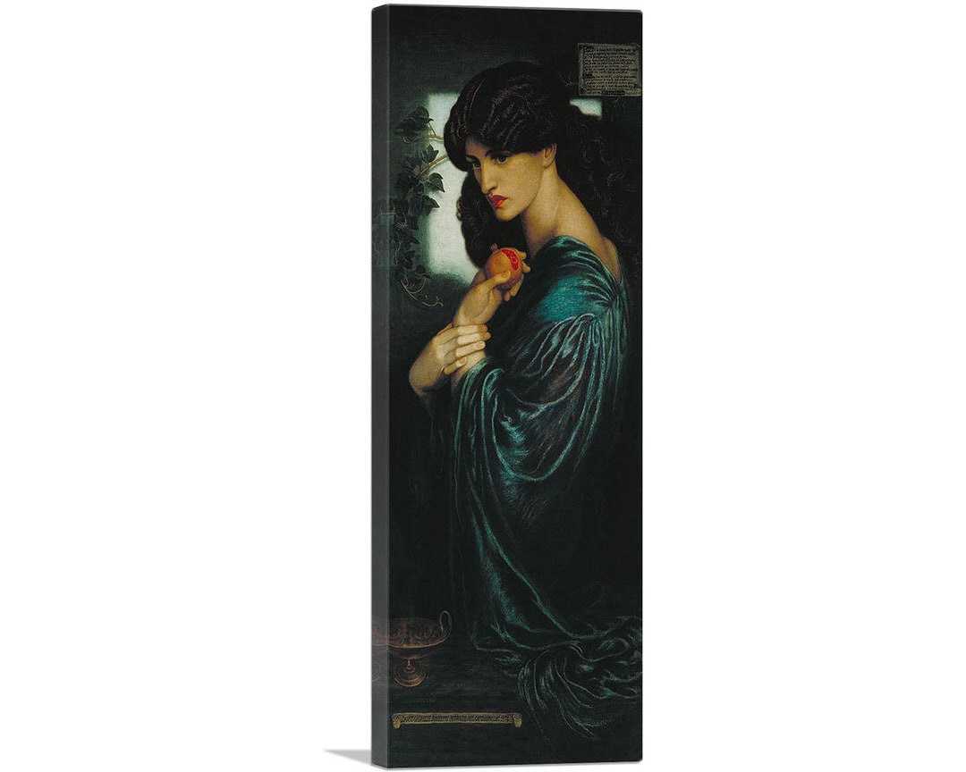 ARTCANVAS Proserpine 1874 Canvas Art Print by Dante Gabriel Rossetti 36 ...