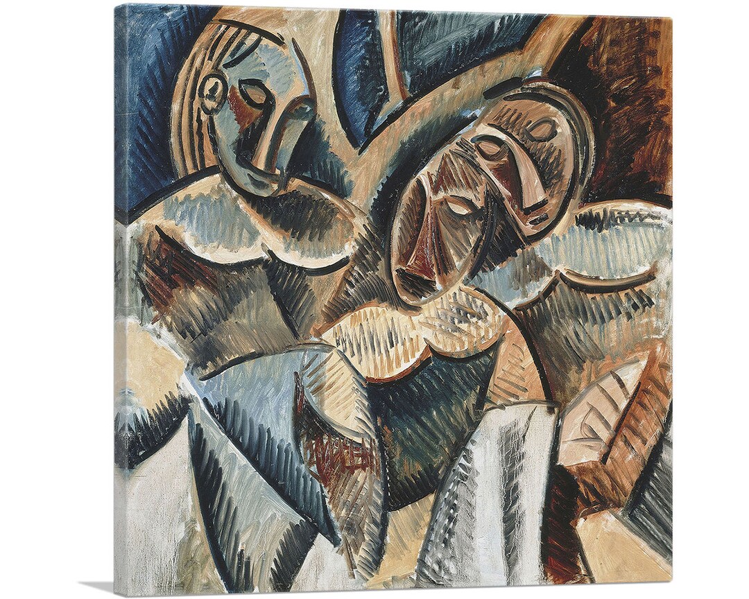 ARTCANVAS Three Figures Under a Tree 1907 by Pablo Picasso Canvas Art ...