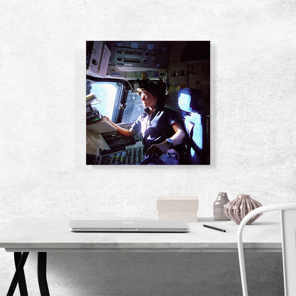 ARTCANVAS Sally Ride Launching Into Space And History Nasa | Etsy