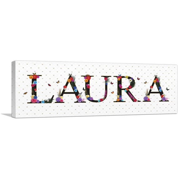 Laura Name Art