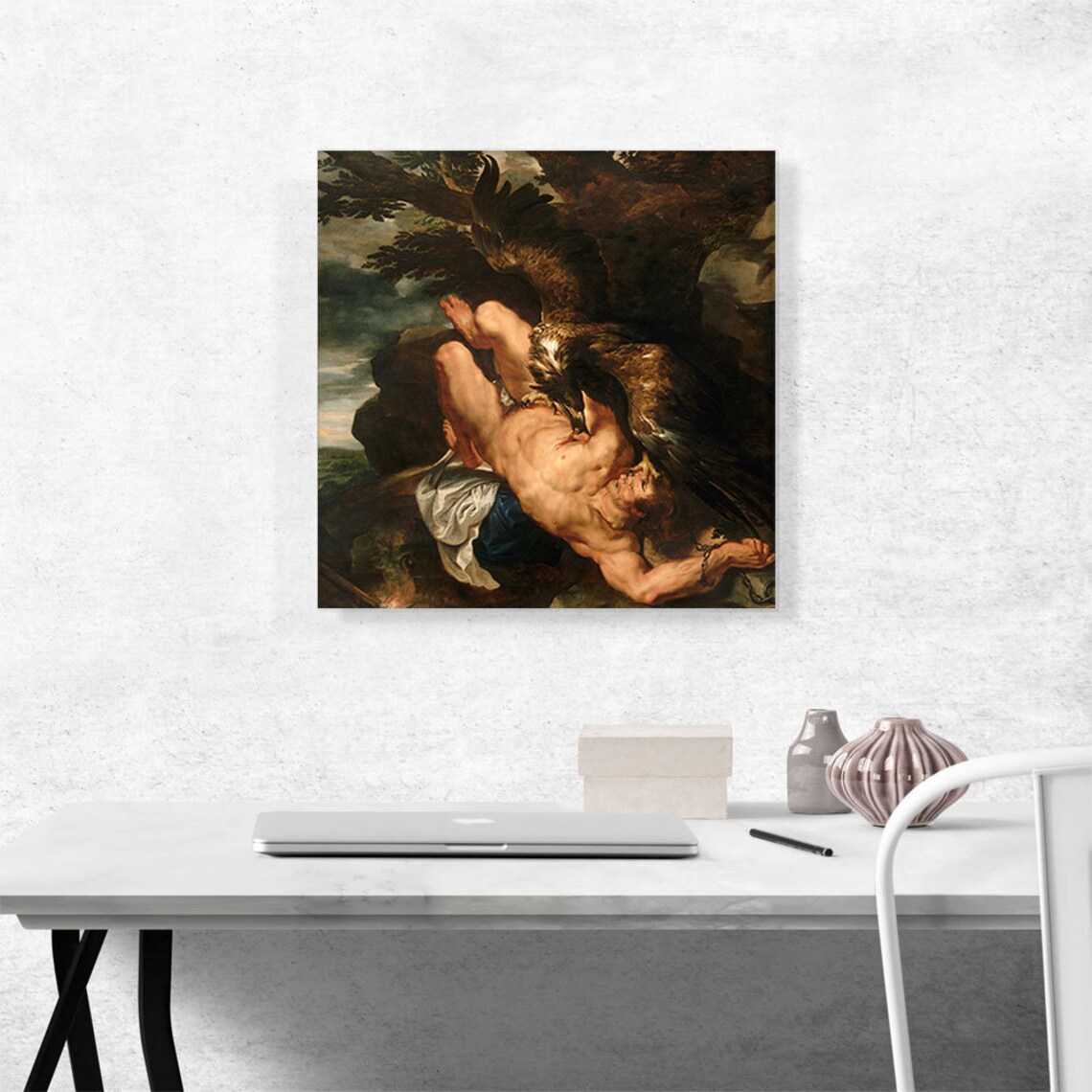 ARTCANVAS Prometheus Bound Canvas Art Print by Peter Paul Rubens - Etsy