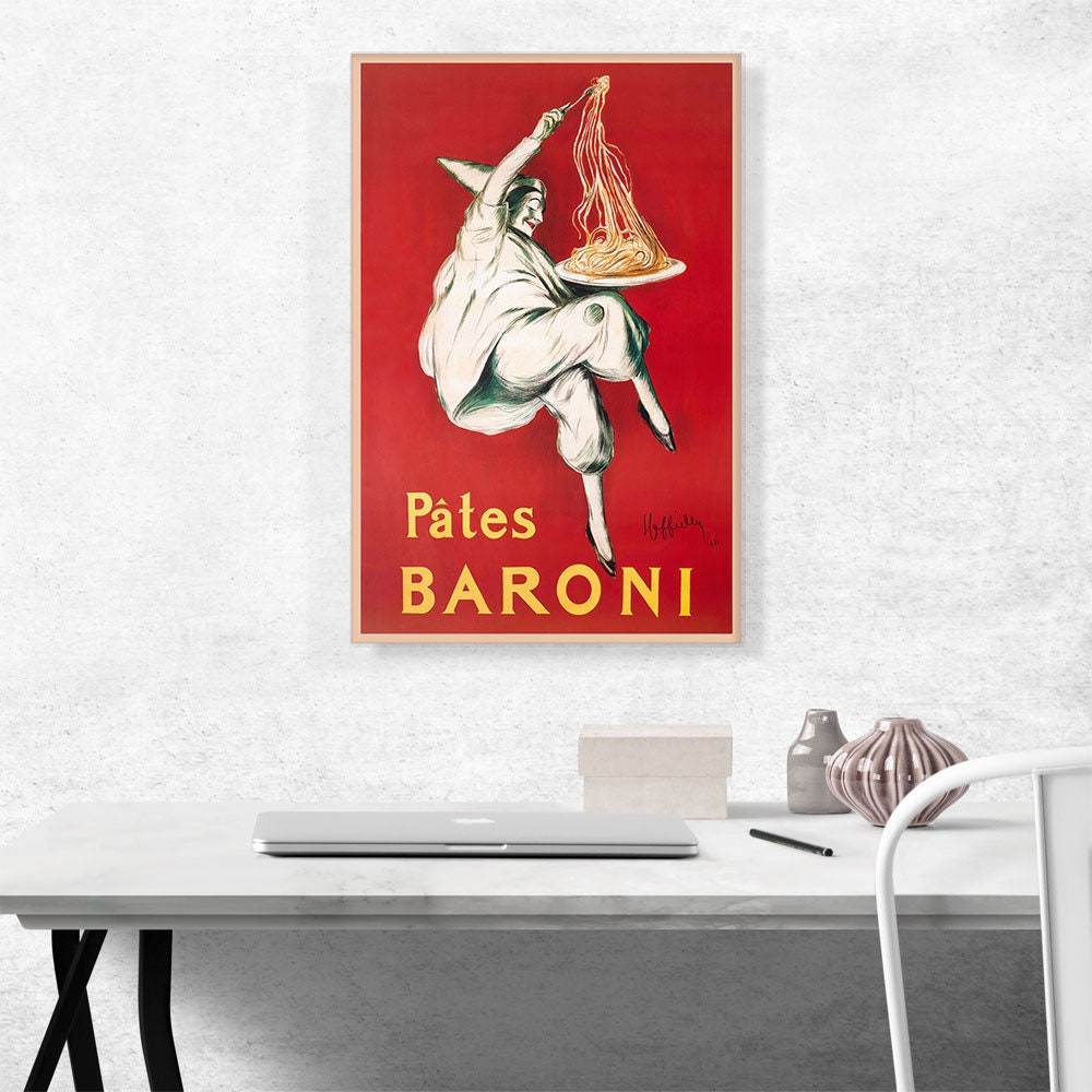 ARTCANVAS Pates Baroni 1921 by Leonetto Cappiello Canvas Art | Etsy