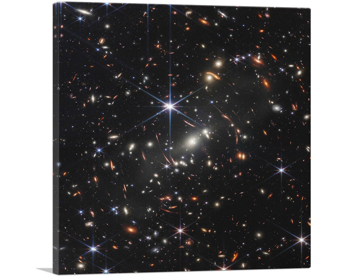 ARTCANVAS James Webb Telescope JWST Deep Field SMACS 0723 - Etsy