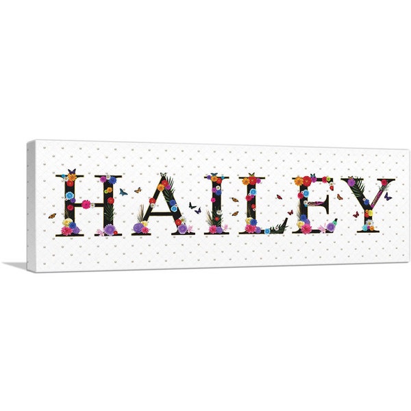 Hailey Name Art - Etsy