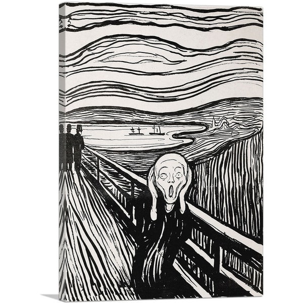 Scream Canvas - Etsy