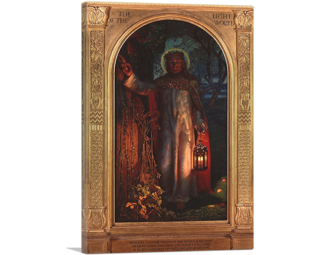ARTCANVAS the Light of the World 1851 (saint Paul's Cathedral Version ...