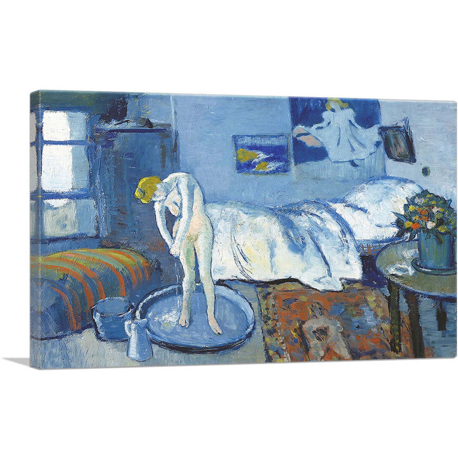 ARTCANVAS the Blue Room 1901 by Pablo Picasso Canvas Art Print | Etsy