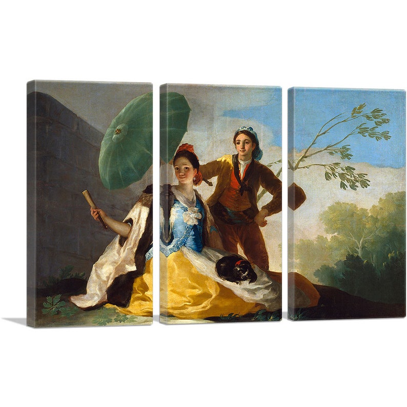 ARTCANVAS the Parasol 1777 by Francisco De Goya Canvas Art Print - Etsy