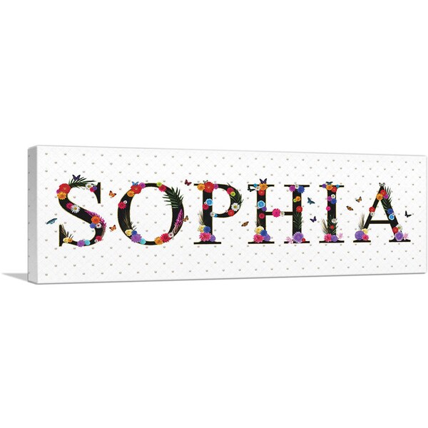Sophia Name Wall Art - Etsy
