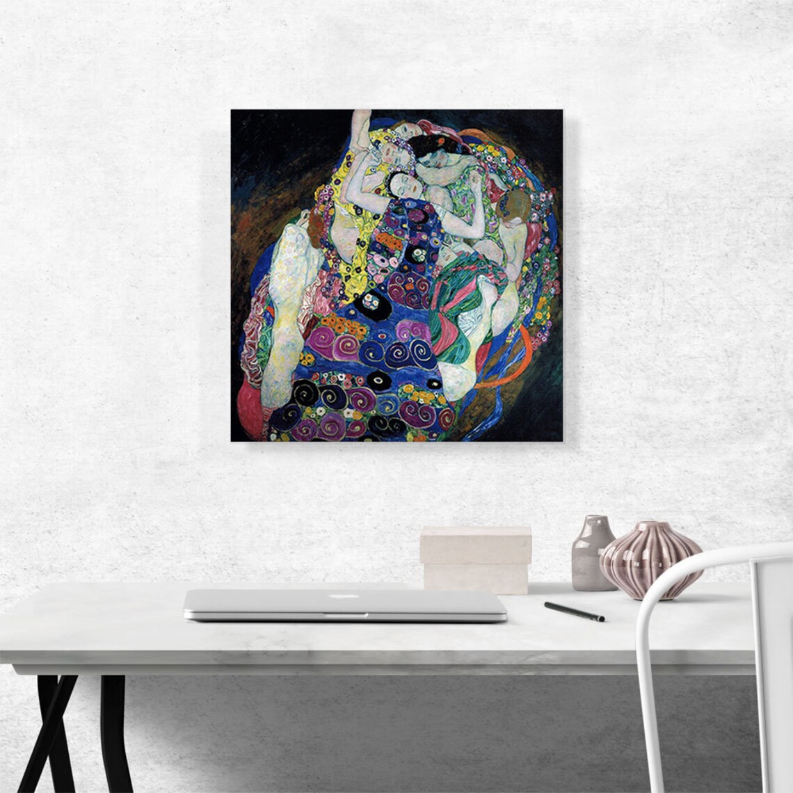 ARTCANVAS the Maiden 1913 by Gustav Klimt Canvas Art Print - Etsy