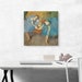 ARTCANVAS Two Dancers at Rest in Blue 1898 by Edgar Degas Canvas Art ...