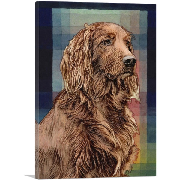 Irish Setter Art - Etsy