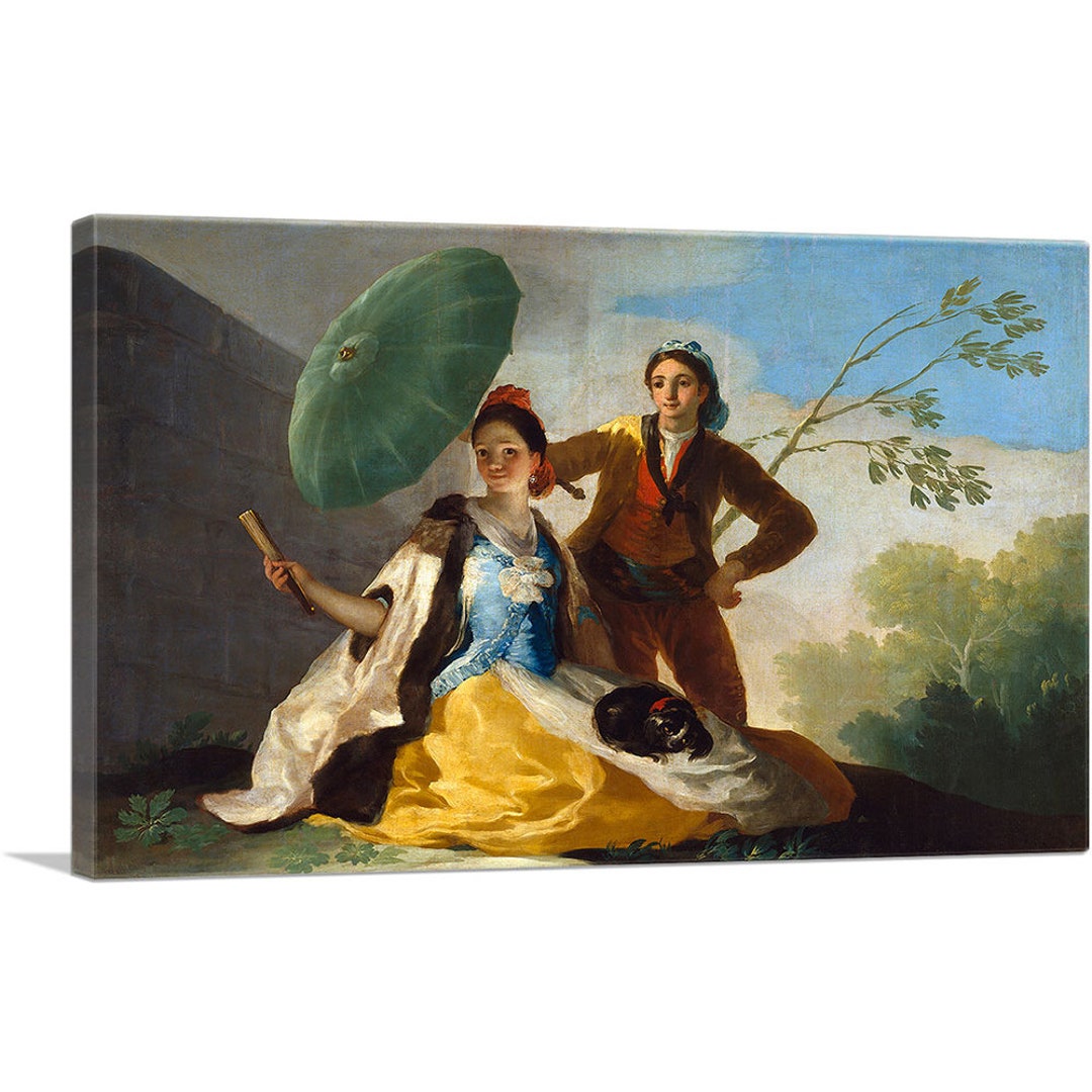ARTCANVAS the Parasol 1777 by Francisco De Goya Canvas Art Print - Etsy