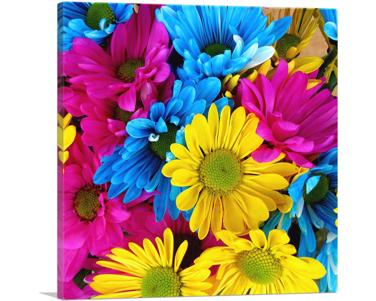 ARTCANVAS Colorful Flowers Home Decor Canvas Art Print - Etsy