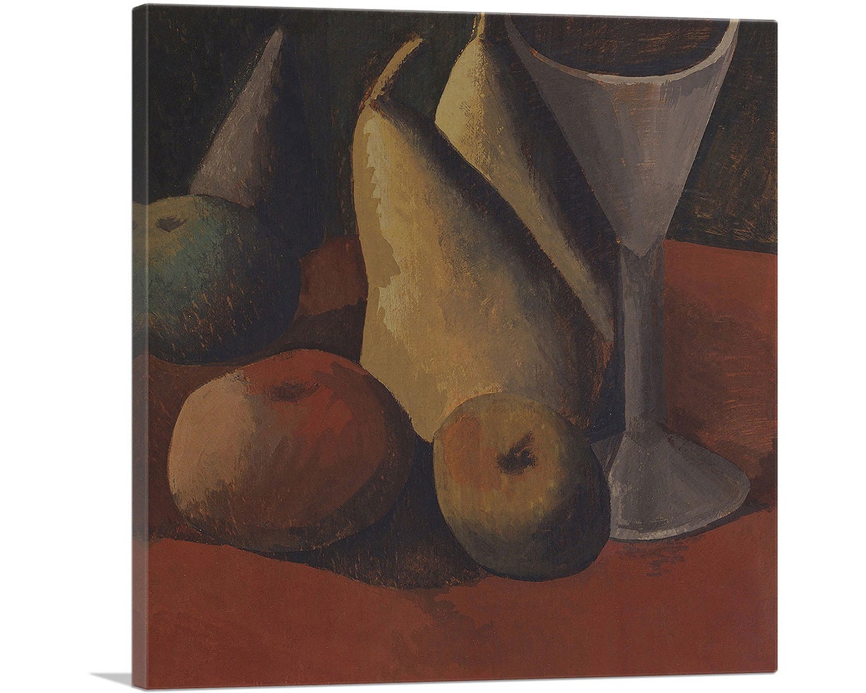 ARTCANVAS Bodegón con fruta y vidrio 1908 por Pablo Picasso Canvas Art ...