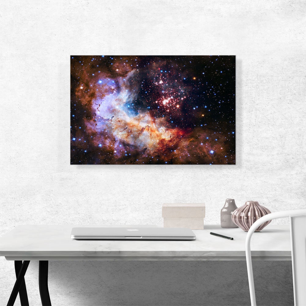 ARTCANVAS Hubble Westerlund 2 Cluster Canvas Art Print - Etsy